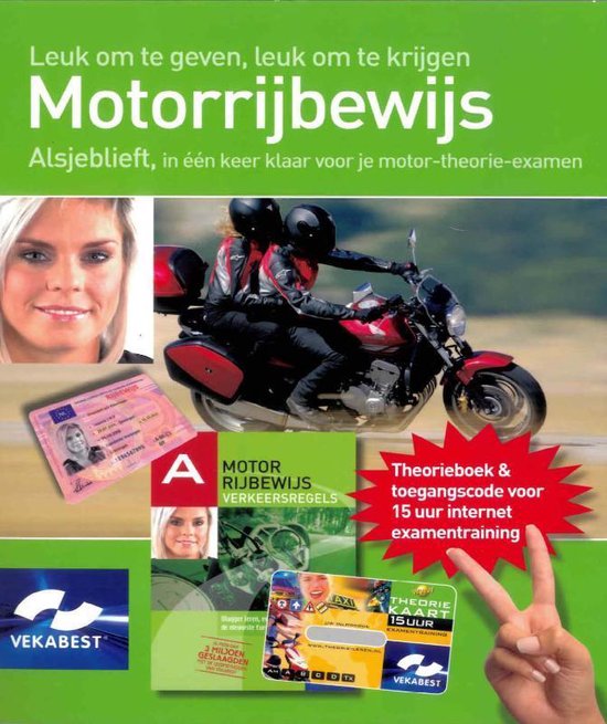 Motorrijbewijs | 9789067991810 | VekaBest Verkeersleermiddelen | Boeken ...