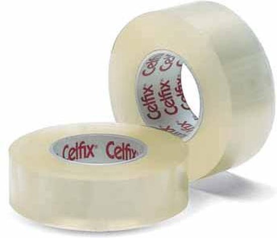 Celfix plakband cellulose formaat 19 mm x 66 m | bol