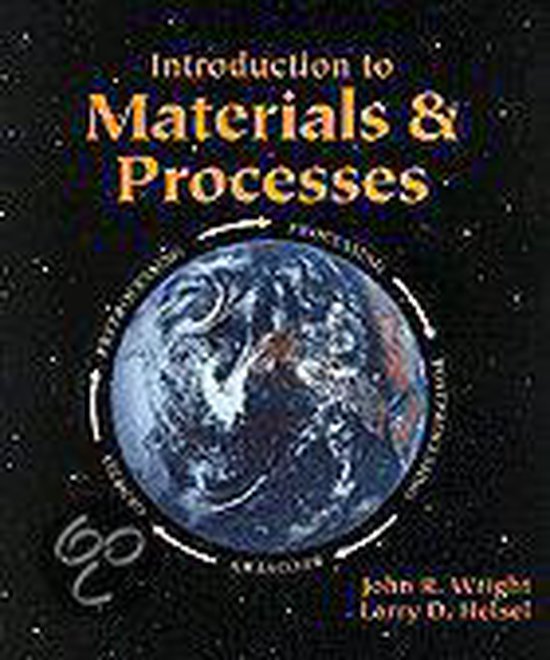 Introduction to Materials and Processes | 9780827350205 | Wright ...