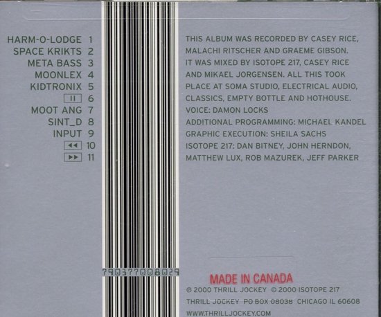 Isotope 217 - Who Stole The I Walkman? (CD), Isotope 217 | CD (album ...