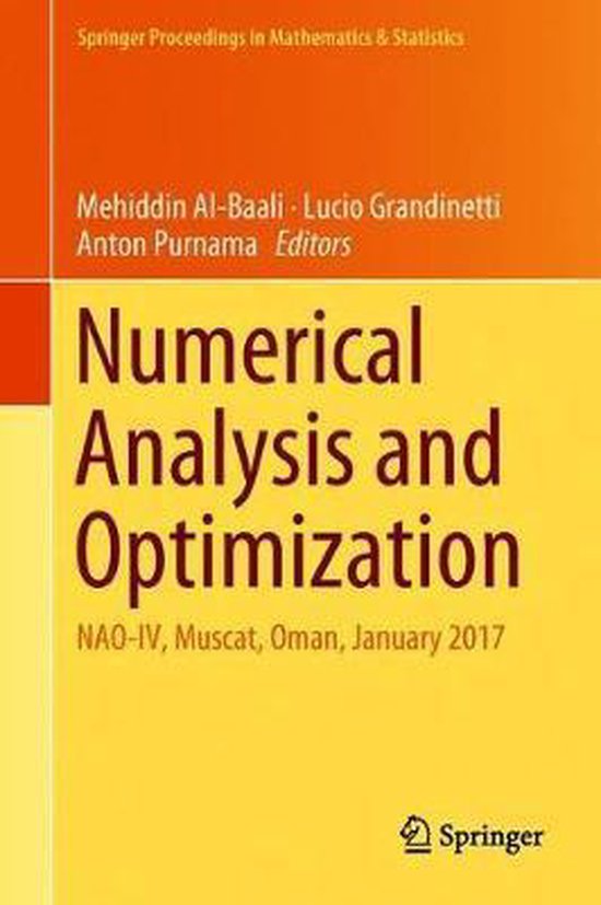 Numerical Analysis and Optimization | 9783319900254 | Boeken | bol.com