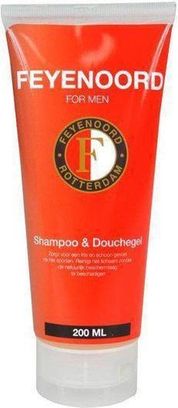 Feyenoord Shampoo & Douchegel - 200 ml - Rood | bol.com
