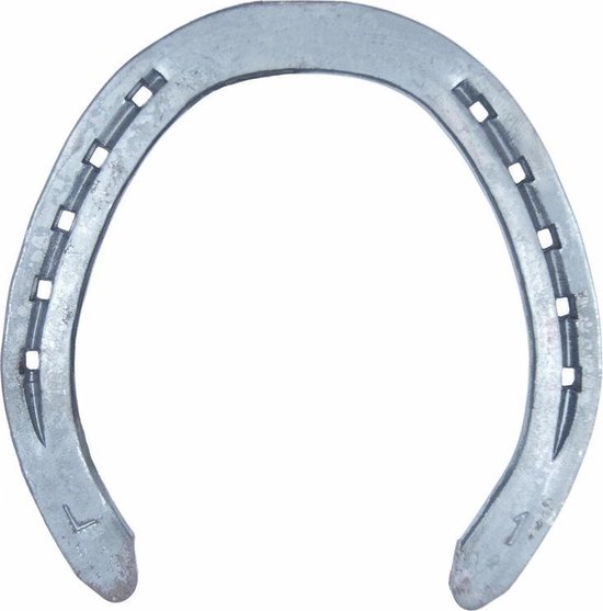 Hoefijzerspel metalen hoefijzer 1x | bol