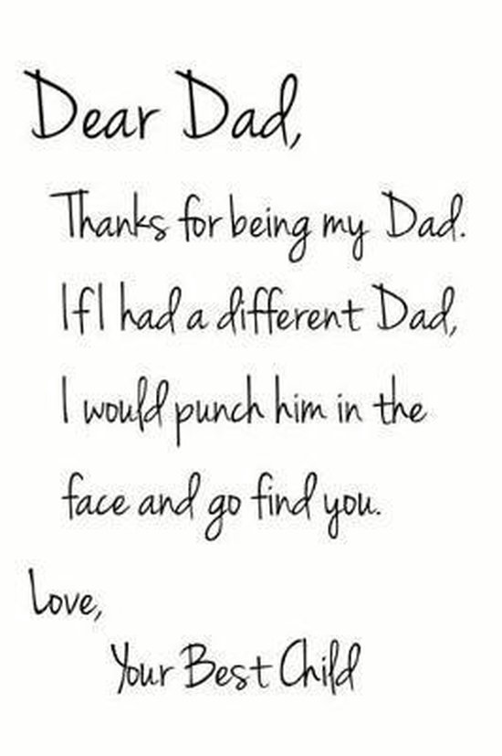 Dear Dad, Familyfeelings Press | 9781790103355 | Boeken | bol