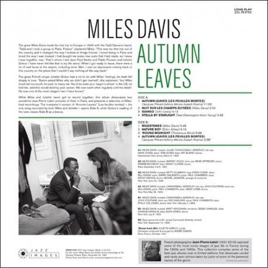 Autumn Leaves, Miles Davis | LP (album) | Muziek | bol.com