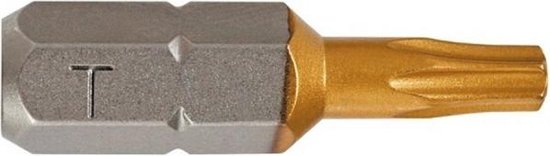 "Graphite Bit Torx T25, 25mm, S2 Tin, 2 Op Een Blister" | bol
