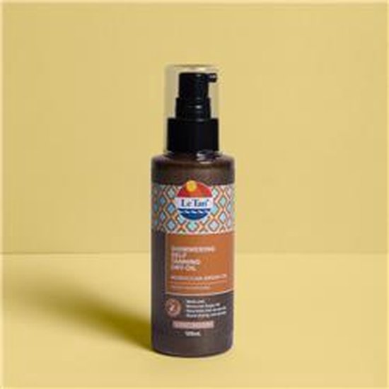 Le Tan Moroccan argan oil self tanning dryoil Light - MEDIUM | bol.com