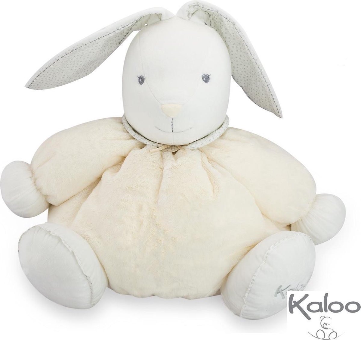 Kaloo Perle Knuffel Konijn Wit, 50 cm | bol.com