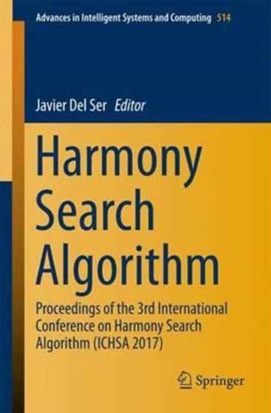 Harmony Search Algorithm | 9789811037276 | Boeken | bol.com