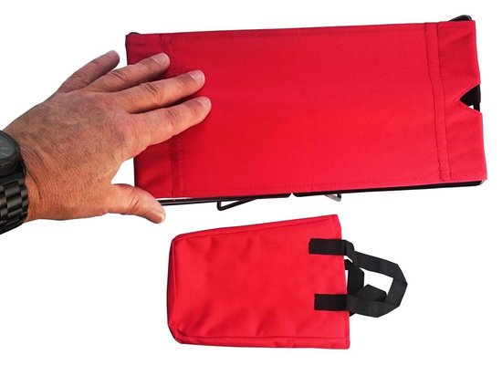 The amazing POCKET CHAIR. Compact opvouwbaar stevig stoeltje voor ...