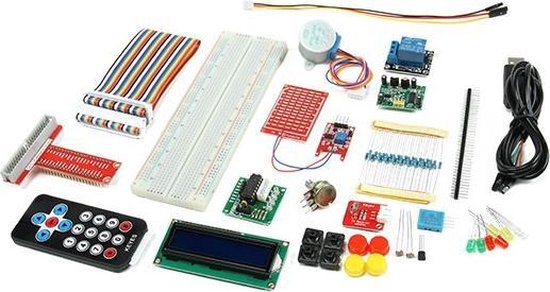 Raspberry Pi Basis Set - Compatibel Starter Kit - met IR Raspberry Pi ...
