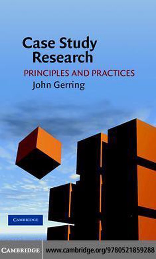 Case Study Research (ebook), John Gerring | 9780511266812 | Boeken | bol