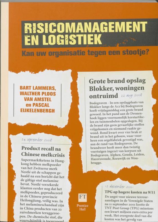 Risicomanagement En Logistiek | 9789043017336 | Bart Lammers | Boeken ...