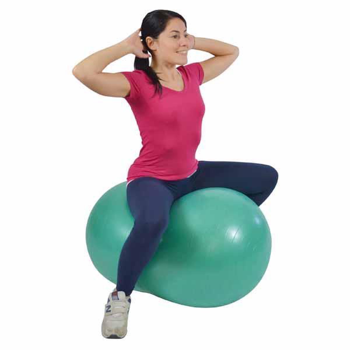 Gymnic Physio Roll Plus 55 BRQ - Pindabal - Groen - Ø 55 cm | bol.com