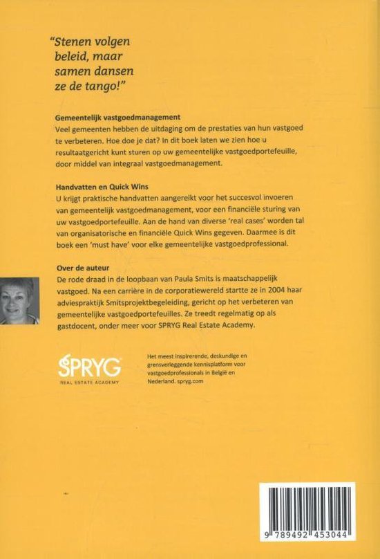 Gemeentelijk vastgoedmanagement | 9789492453044 | Paula Smits | Boeken ...