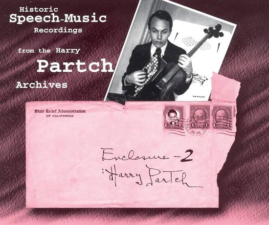 Historic Speech - Music Recordings from the Partch Archives, Harry ...