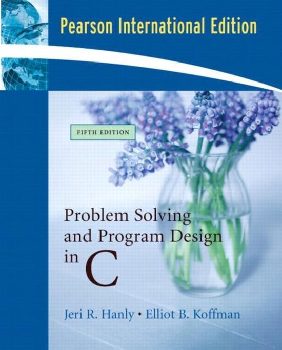 Problem Solving and Program Design in C, Jeri Hanly | 9780321464644 ...