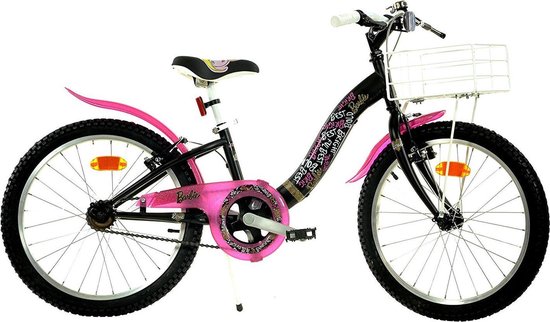 Dino Barbie - Fiets - Meisjes - Zwart - 20 Inch | bol.com