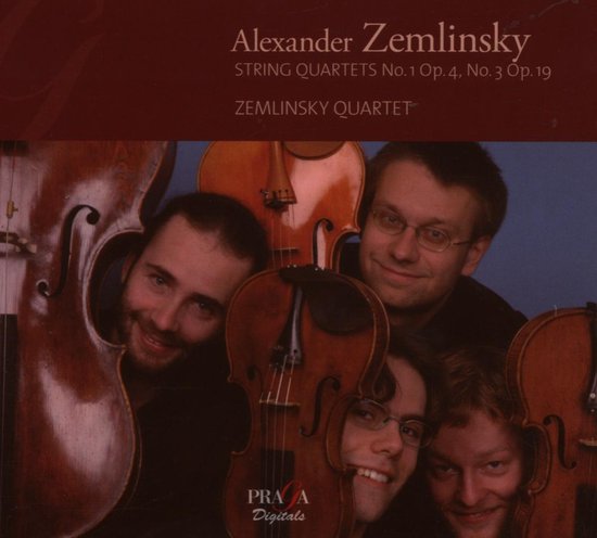 String Quartets No 1 Op. 4, No. 3 Op. 19 (Zemlinsky Quartet), Zemlinsky ...
