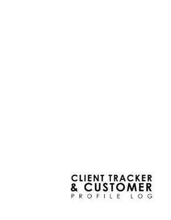 Client Tracker & Customer Profile Log, Rogue Plus Publishing ...