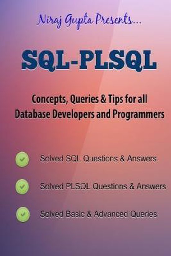 Oracle Sql 9781542901444 Niraj Gupta Boeken 2277