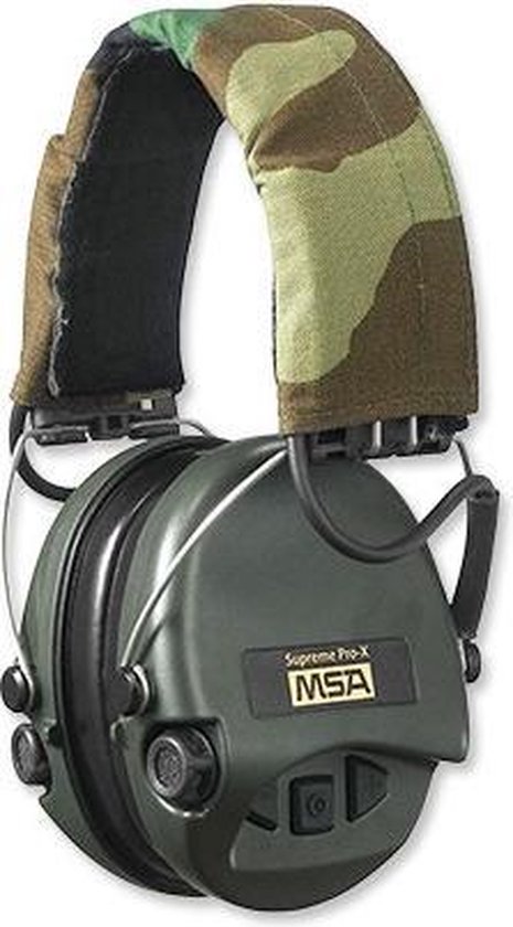 MSA - Supreme® Pro-X Earmuff - Woodland - 75302-X | bol