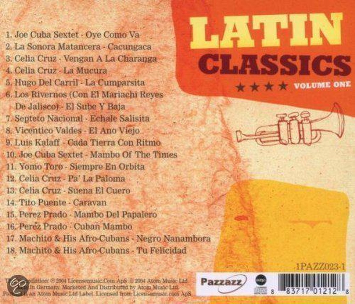 Various Artists - Latin Classics Volume One (CD), various artists ...