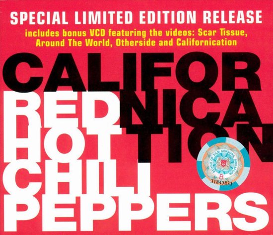 Californication, Red Hot Chili Peppers | CD (album) | Muziek | bol.com