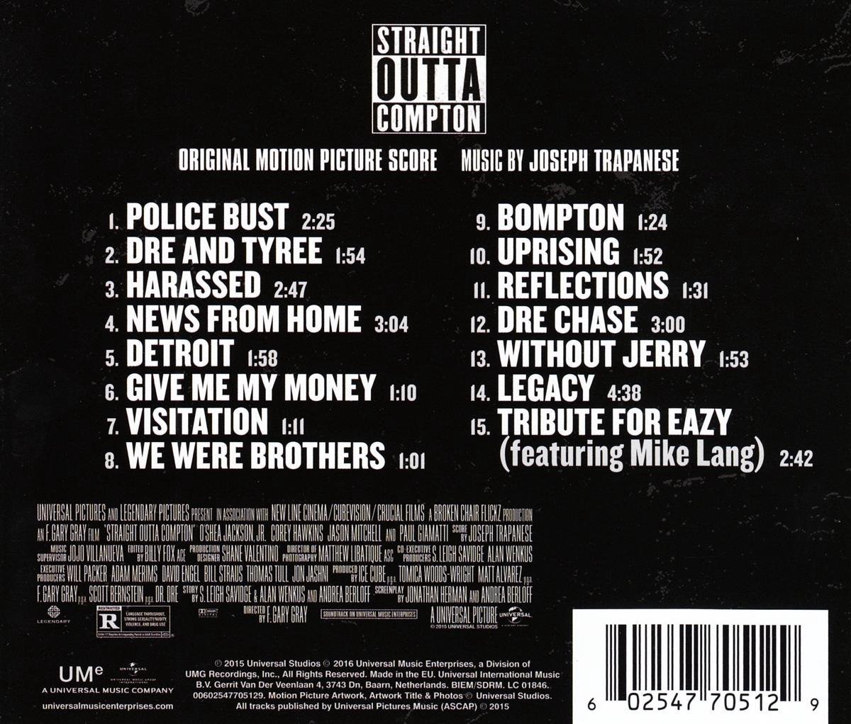 Straight Outta Compton, Original Soundtrac | CD (album) | Muziek | bol.com