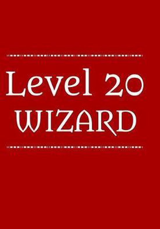 Level 20 Wizard., Inkslayed Press | 9781976701672 | Boeken | bol