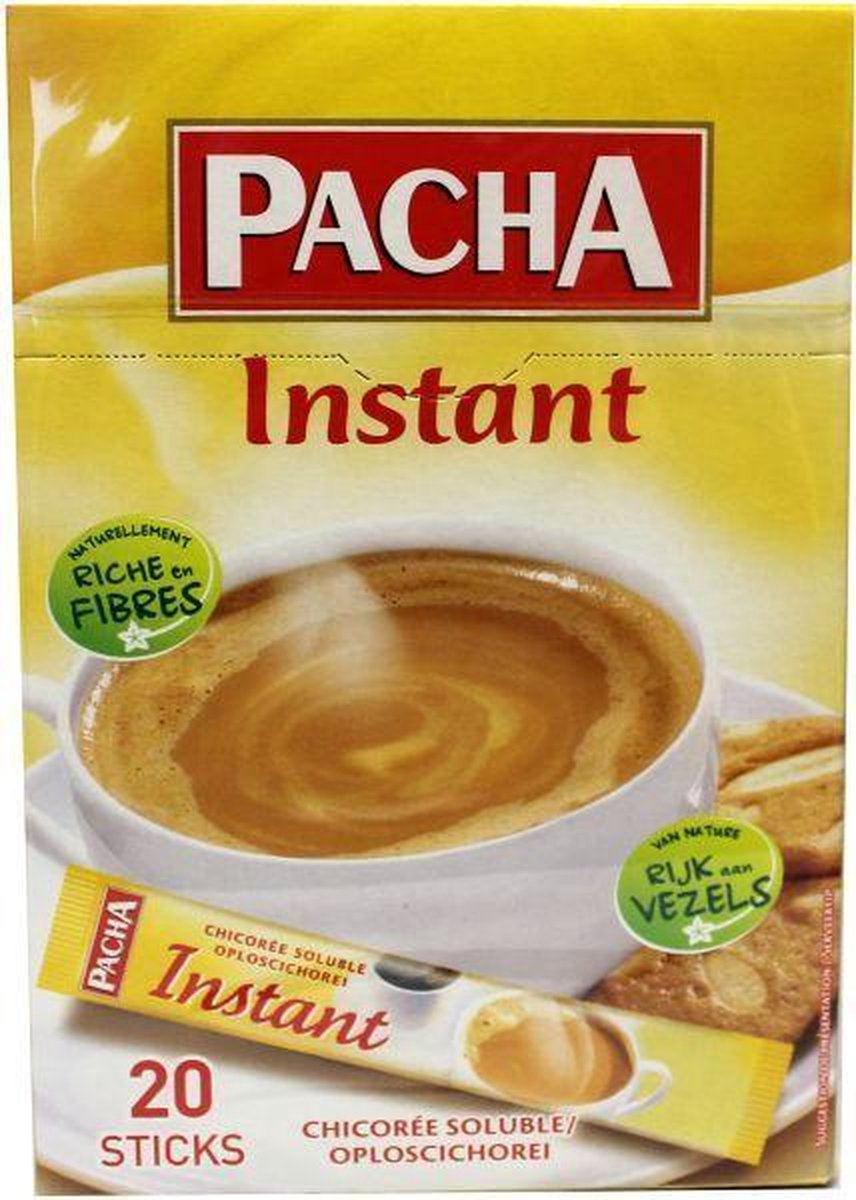 Pacha Instant Sticks Bruin 20 stuks | bol.com