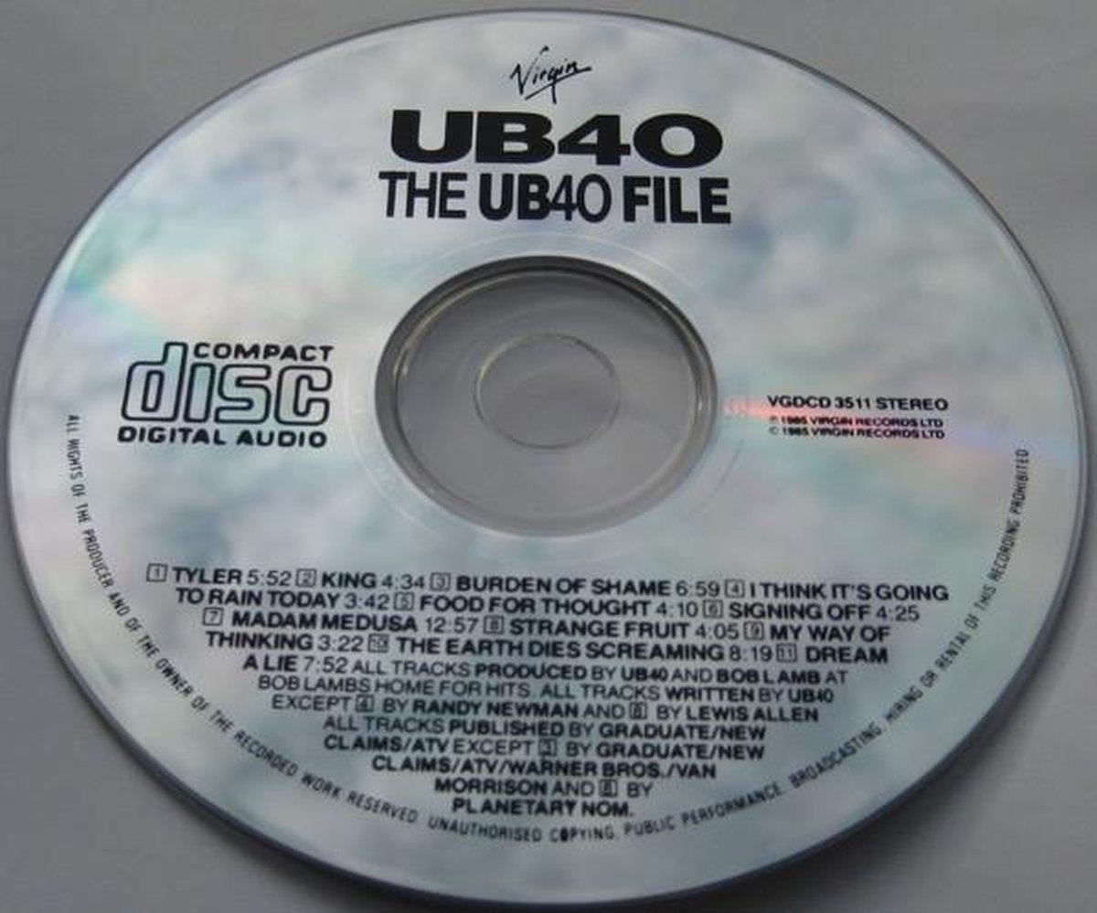 The UB40 File, UB40 | CD (album) | Muziek | bol