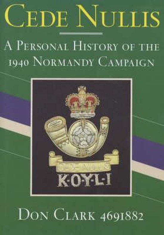 Cede Nullis, Don Clark | 9781858218175 | Boeken | bol.com