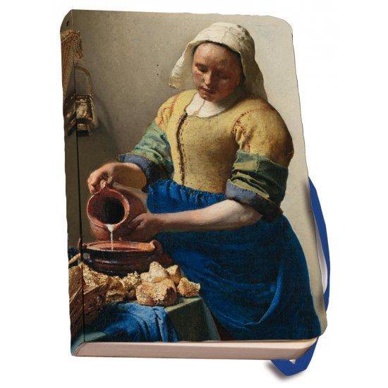 Notitieboek A6 Het melkmeisje, Johannes Vermeer | bol