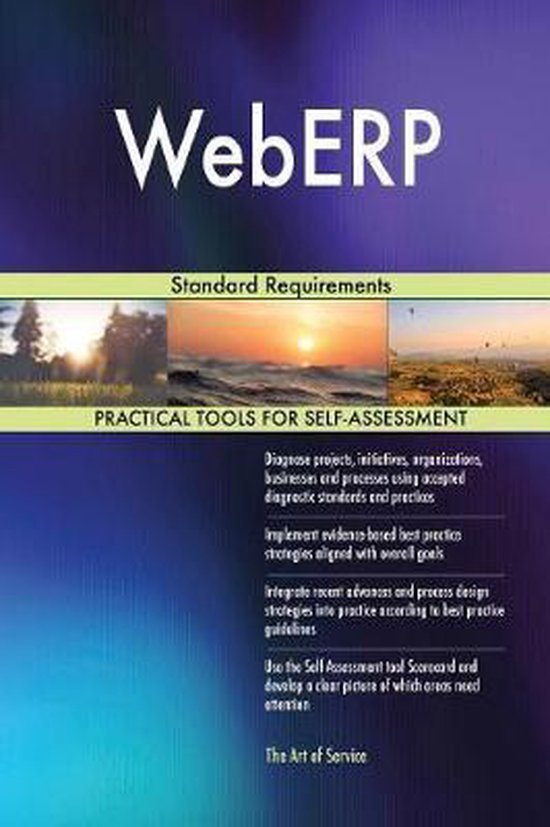 WebERP Standard Requirements | 9780655334347 | Gerardus Blokdyk ...