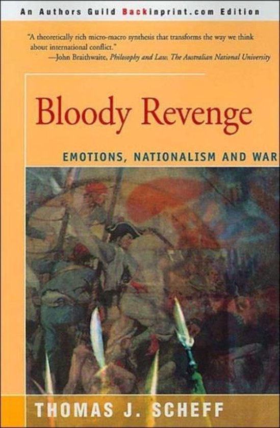 Bloody Revenge | 9780595131105 | Thomas J Scheff | Boeken | bol.com