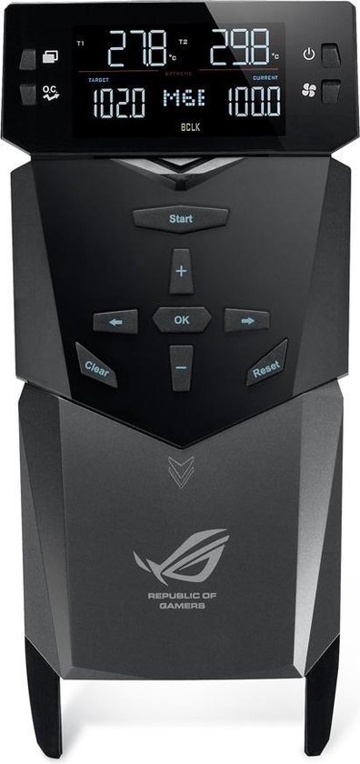 ASUS OC Panel snelheidsregelaar voor ventilator 4 kanalen Zwart 6,6 cm ...