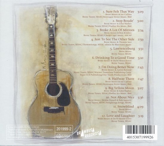Doing Better Now (CD), Brent Moyer | CD (album) | Muziek | bol.com