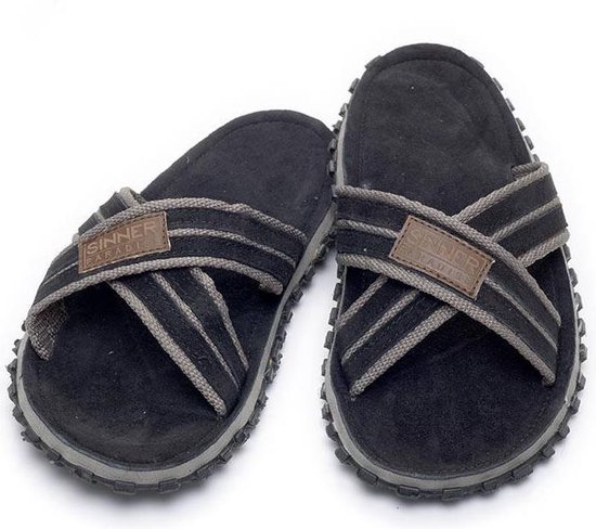 Sinner Mambo - Slippers - Heren - Maat 46 - Zwart | bol