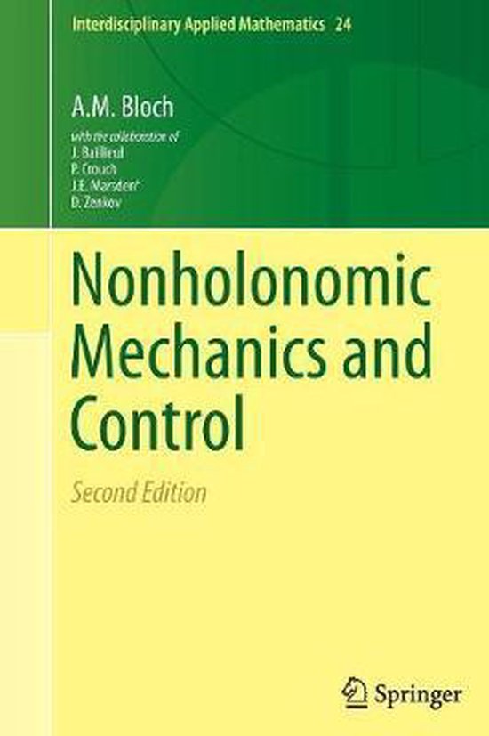 Interdisciplinary Applied Mathematics- Nonholonomic Mechanics and ...