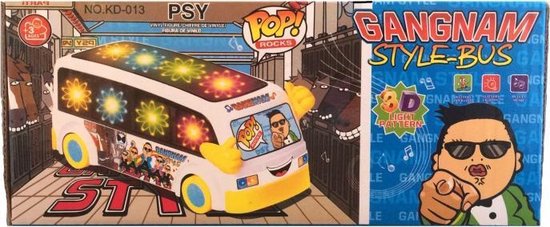 Gangnam Style bus met licht en geluid | bol