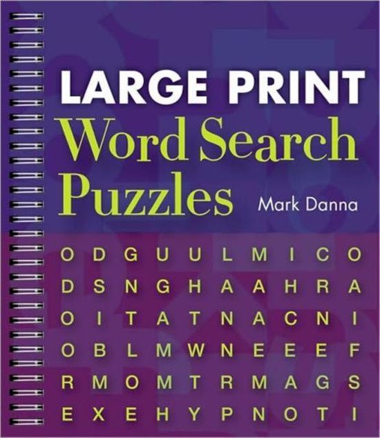 Large Print Word Search Puzzles Mark Danna 9781402777349 Boeken Large Print Word Search Puzzles Mark Danna 9781402777349 Boeken