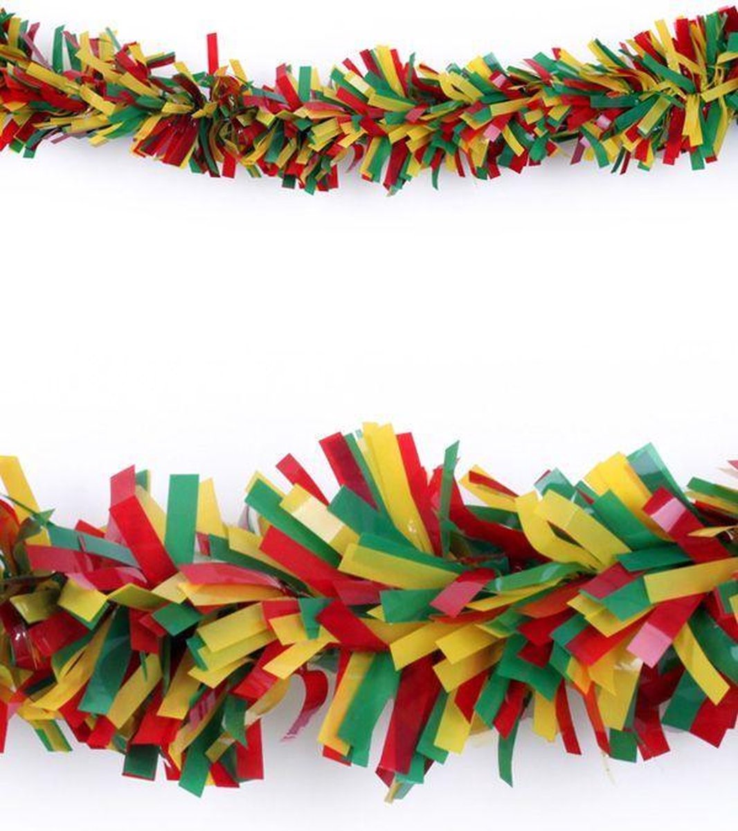 PVC slinger brandvertragend rood geel groen -500cm- Carnaval thema ...