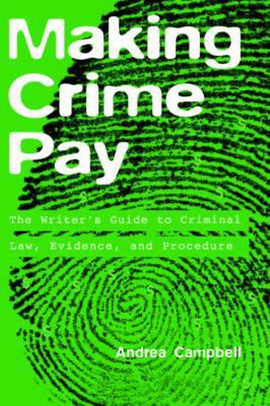 Making Crime Pay | 9781581152166 | Andrea Campbell | Boeken | bol