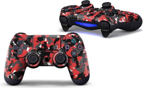Army Red - PS4 Controller Skins PlayStation Stickers | bol.com
