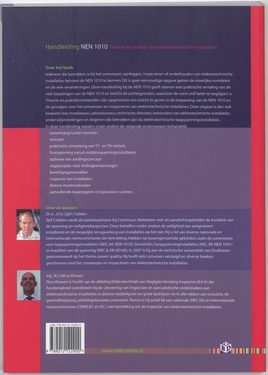 Handleiding nen 1010 | 9789012122900 | S. Cobben | Boeken | bol