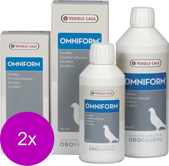 Versele-Laga Oropharma Omniform Aminozuren&Vitaminen - Duivensupplement - 2 x 500 ml... | bol
