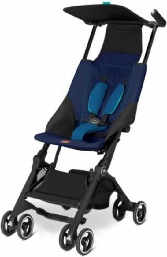 GoodBaby Pockit - Buggy - Sea Port Blue - Navy Blue | bol.com
