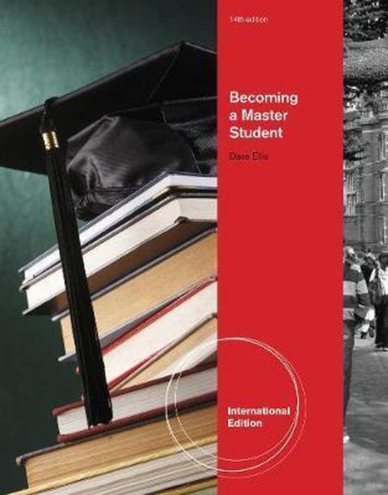 Becoming A Master Student | 9781111840280 | Ellis | Boeken | bol.com