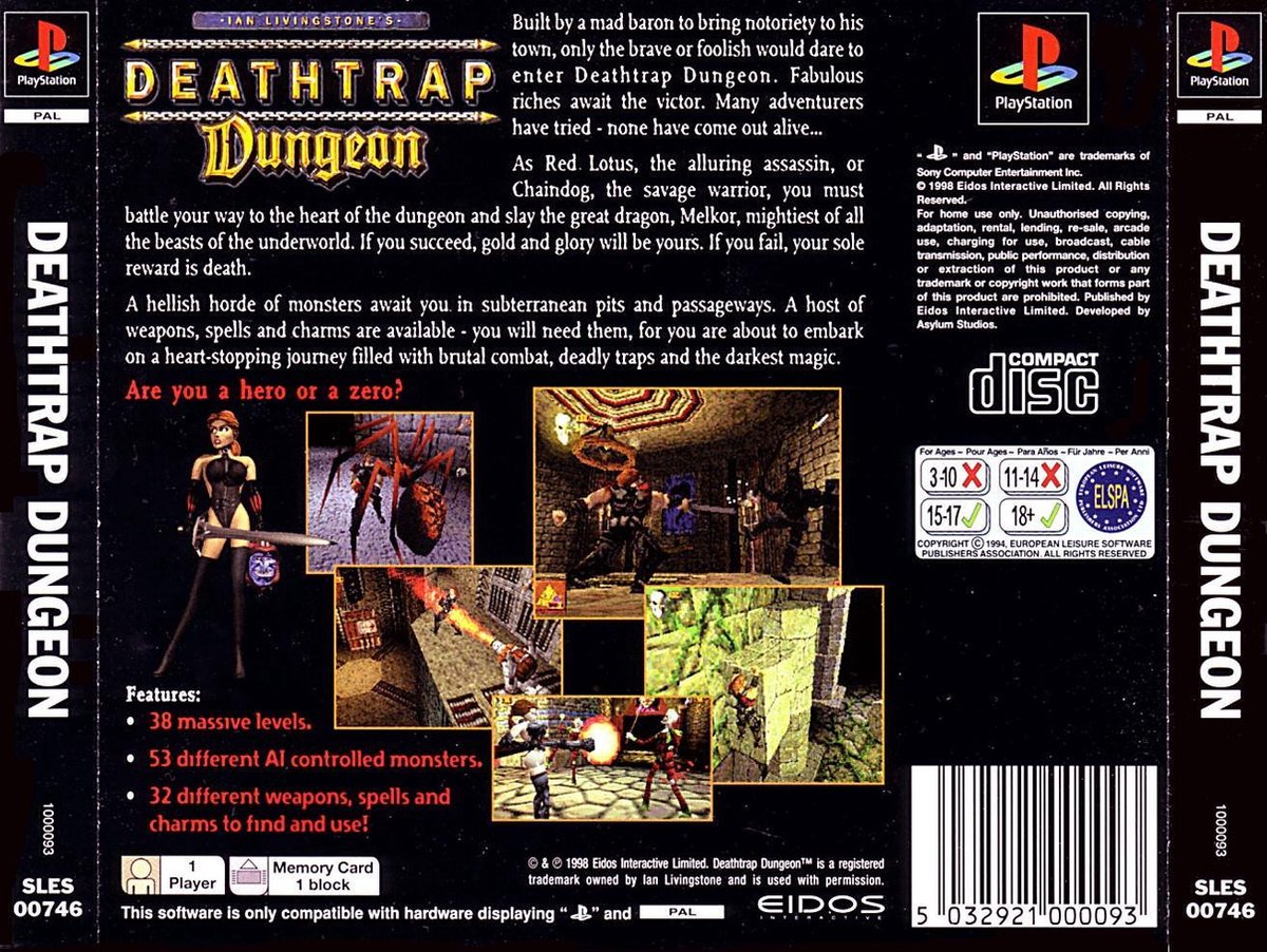 Deathtrap Dungeon (PS1) | Games | bol.com